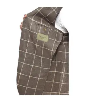Corneliani Check-pattern Blazer - Brown