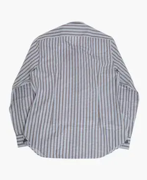 Corneliani Striped French-collar Shirt