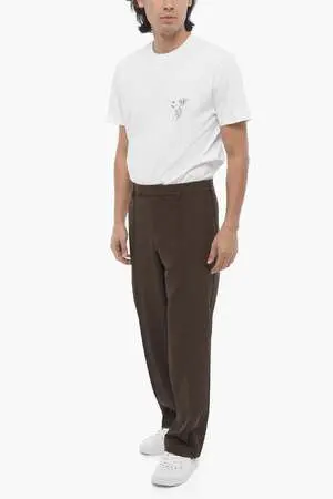 Neil Barrett Pintuck Slim-fit Trousers