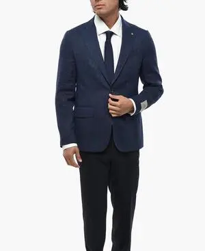 Corneliani Single-breasted Flap-pocket Blazer