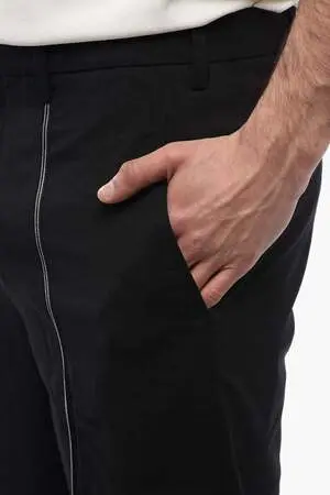 Neil Barrett Contrast-stitch Slim-fit Trousers