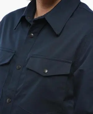 DEPARTMENT 5 Four-pocket Twill Overshirt