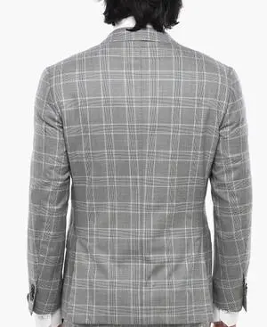 Corneliani Academy District Check Suit