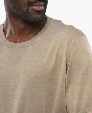 Corneliani Short-sleeve Crewneck Sweater