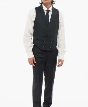 Corneliani Double-breasted Waistcoat