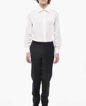 Corneliani Slim-fit Wool Trousers