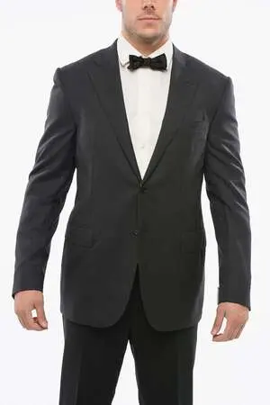 Corneliani Academy Flap-pockets Blazer - Black