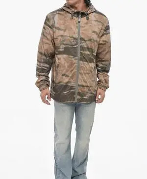 DIESEL® Printed Windbreaker
