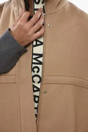Stella McCartney Robyn Hidden-closure Cape