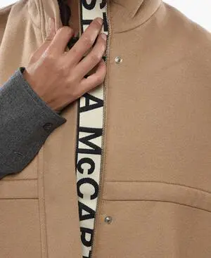 Stella McCartney Robyn Hidden-closure Cape