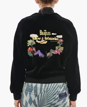 Stella McCartney Embroidered Bomber Jacket