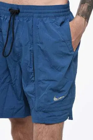 Nike Checked Boxer Swim Trunks