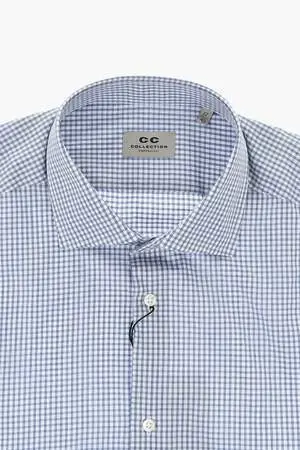 Corneliani Gingham-check Cotton Shirt