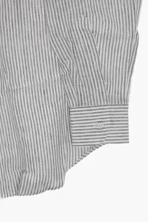 Corneliani Striped French Collar Shirt