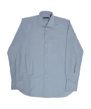 Corneliani Wrinkle-free French-collar Shirt - Blue