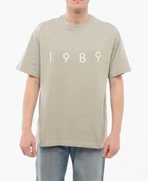 1989 STUDIO Crewneck T-shirt With Embossed Logo
