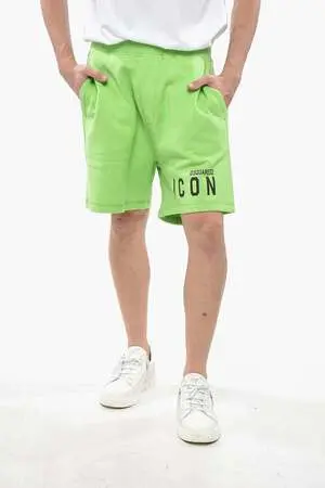 Dsquared2 Icon Logo-print Shorts - Green