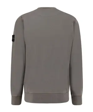 Stone Island Logo Patch Crewneck Sweatshirt
