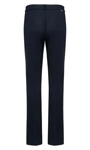 TWINSET Logo-plaque Straight-leg Trousers