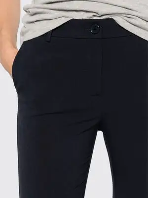 TWINSET Logo-plaque Straight-leg Trousers