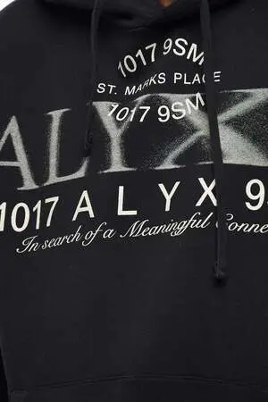 1017 Alyx 9sm Large Front Print Hoodie