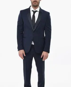 Corneliani Satin Shawl-lapel Single-breasted Suit