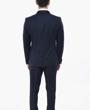 Corneliani Satin Shawl-lapel Single-breasted Suit