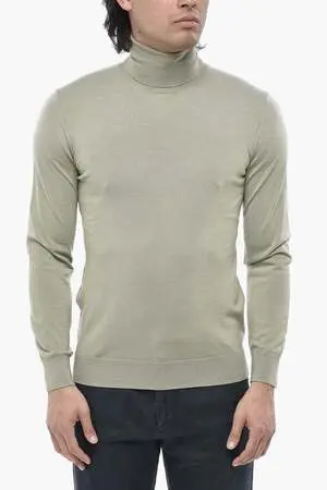 PAOLO PECORA Turtleneck Wool-blend Sweater