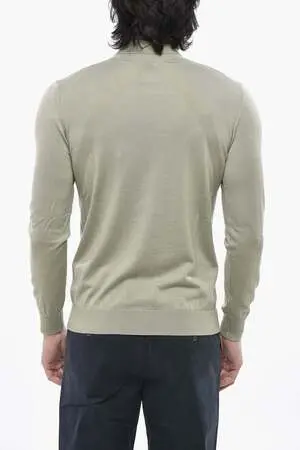 PAOLO PECORA Turtleneck Wool-blend Sweater