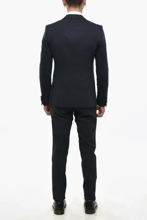 Corneliani Satin-trim Three-piece Suit