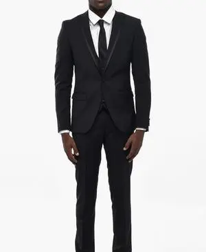 Corneliani Peak-lapel Three-piece Suit