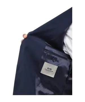Corneliani Flap-pocket Single-breasted Suit - Blue
