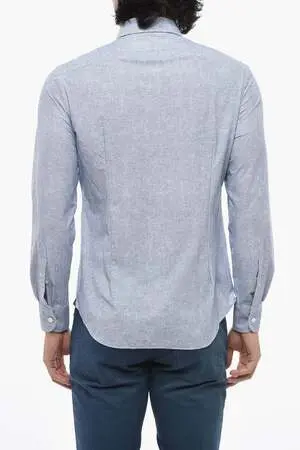Corneliani Herringbone Pattern Shirt