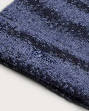 DIME Mohair Striped Beanie