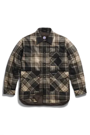 Canada Goose Legacy Plaid Shirt Jacket - Brown Multi