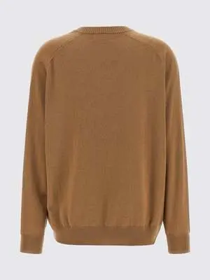 BALLANTYNE Argyle V-neck Jumper In Pure Cashmere