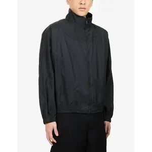 Givenchy Blouson With Cut Outs Cotton Shell Jacket
