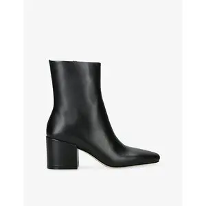 Dear Frances Alma 70 Bootie Leather Ankle Boots - Black