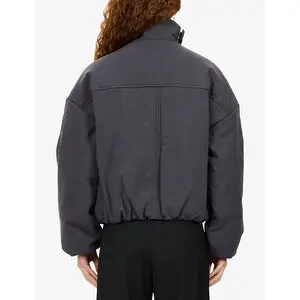 4TH & RECKLESS Basile Soft Faux Suede Bomber