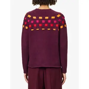 Gabriela Hearst Stein Ribbon Wool-blend Jumper