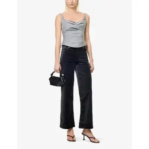 FRAME The Velvet Slim Palazzo Pant