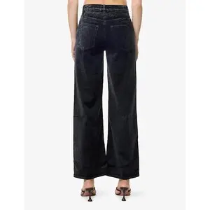 FRAME The Velvet Slim Palazzo Pant