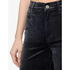 FRAME The Velvet Slim Palazzo Pant