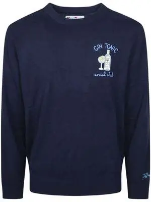 MC2 SAINT BARTH Pullover Sweater - Navy