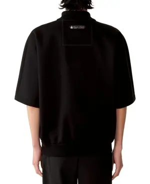 LANVIN Loose-fit Double-face Jersey Polo Shirt
