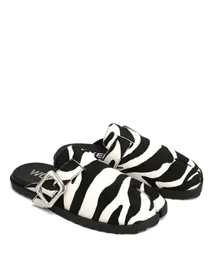 NAKED WOLFE Lola Pony Mules