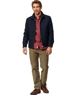 Aubin Kinsley Wool Harrington Jacket