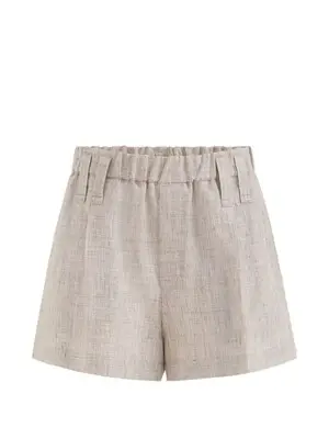 Brunello Cucinelli Linen Shorts