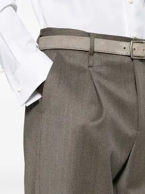 Emporio Armani Tailored Pleated Trousers