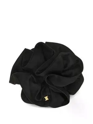 FERRAGAMO Double-band Scrunchie - Black